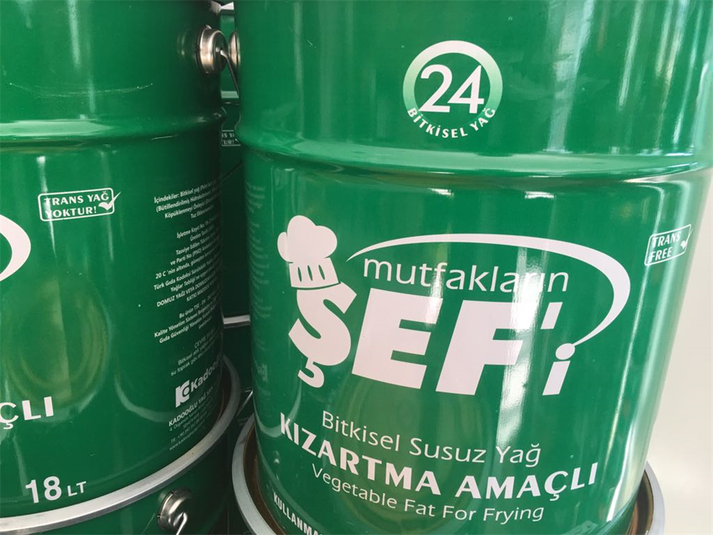 Mutfakların Şefi bitkisel susuz yağ kızartma amaçlı 18 lt : Toptan Gı