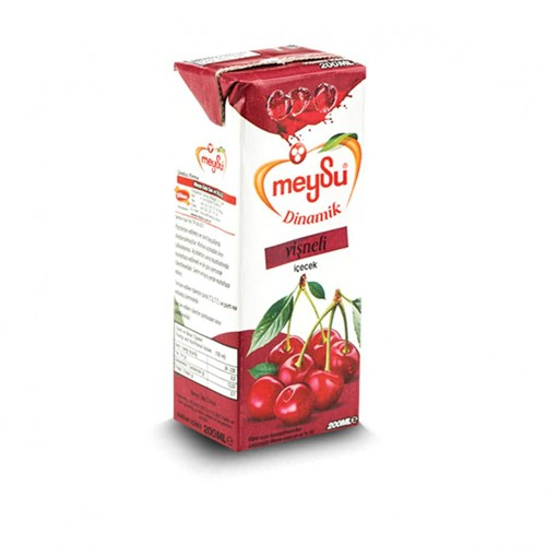 Meysu meyve suyu 200 ML( 27 Lİ) VİŞNE : Toptan Gıda,İstanbul Gıda,K